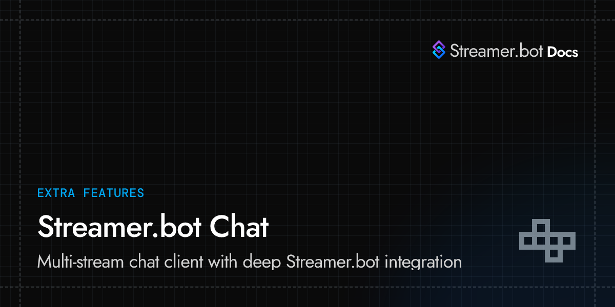 Streamer.bot Chat | Streamer.bot Docs